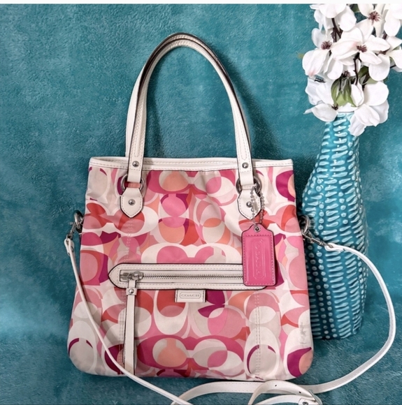 Coach | Bags | Coach Daisy Kaleidoscope Satchel Crossbody Vguc | Poshmark